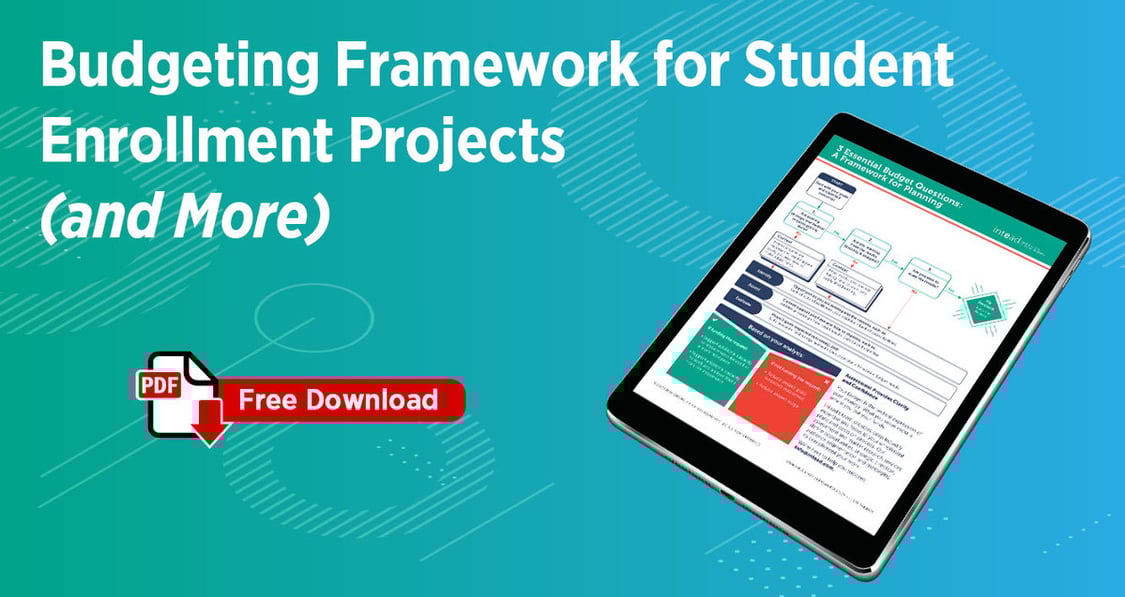 Budgeting Framework for Student Enrollment Projects 2024